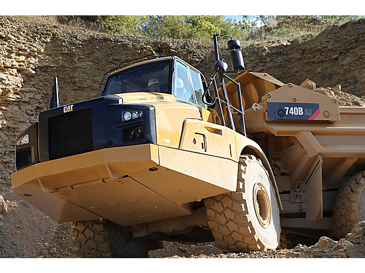 740B EJ Articulated Truck Caterpillar Inc. [Ground Construction - Earth ...