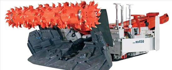 MB400 Continuous bolter miner SANDVIK MINING [Ground Construction ...