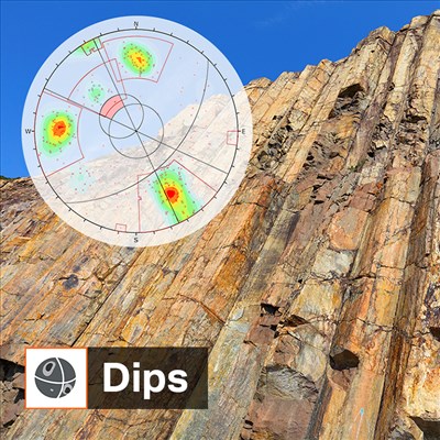 Dips [ - Geology Software] - Geotechpedia
