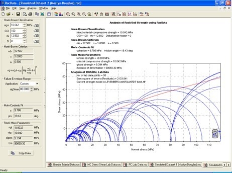 RocData [Geotechnical Investigation Software - Geotechnical Parameters Evaluation] - Geotechpedia