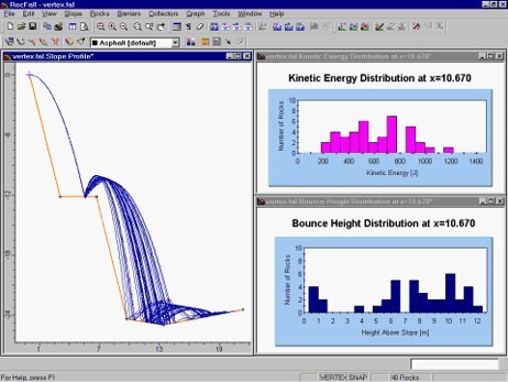 RocFall [Geotechnical Design Software - Slope Stability] - Geotechpedia