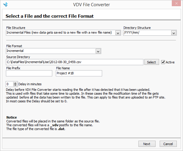 VDV FILE CONVERTER [Geotechnical Investigation Software - Monitoring ...